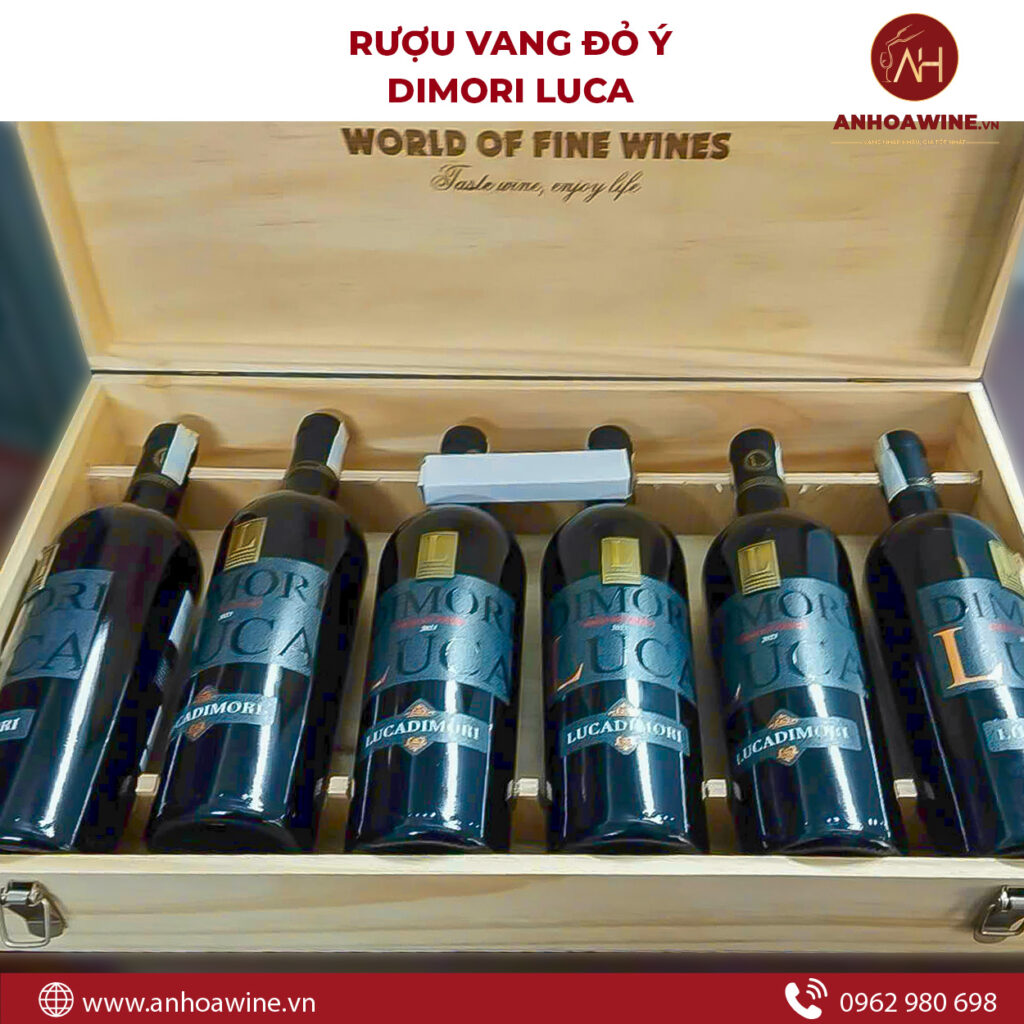 Rượu Vang Đỏ Ý Dimori Luca - An Hòa Wine